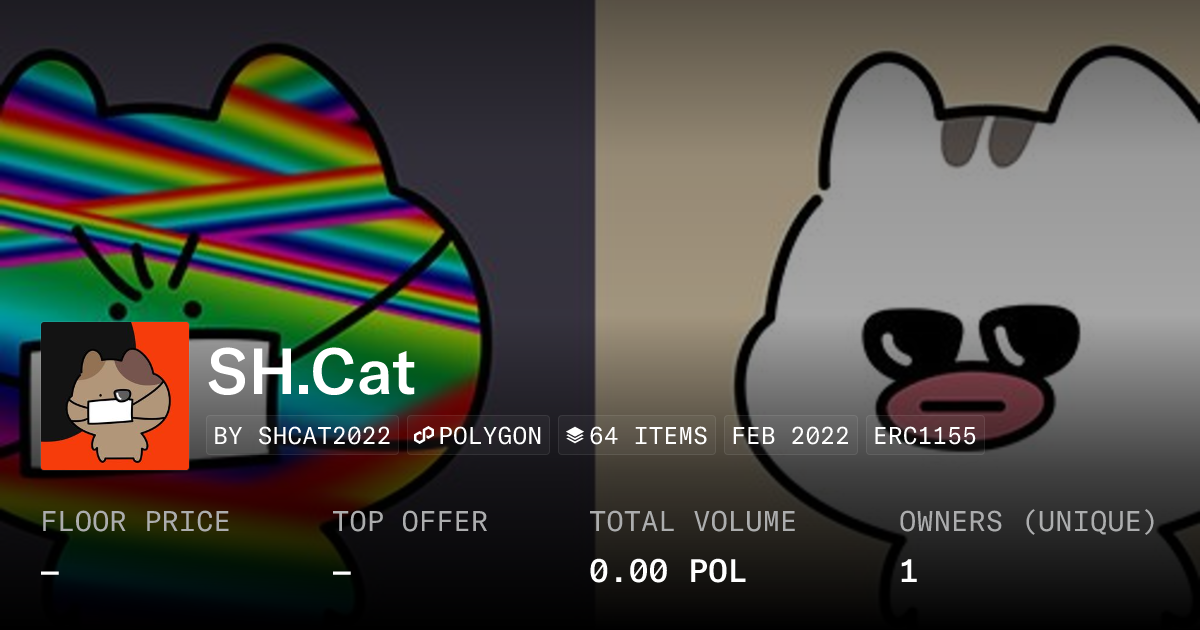 SH.Cat - Collection | OpenSea