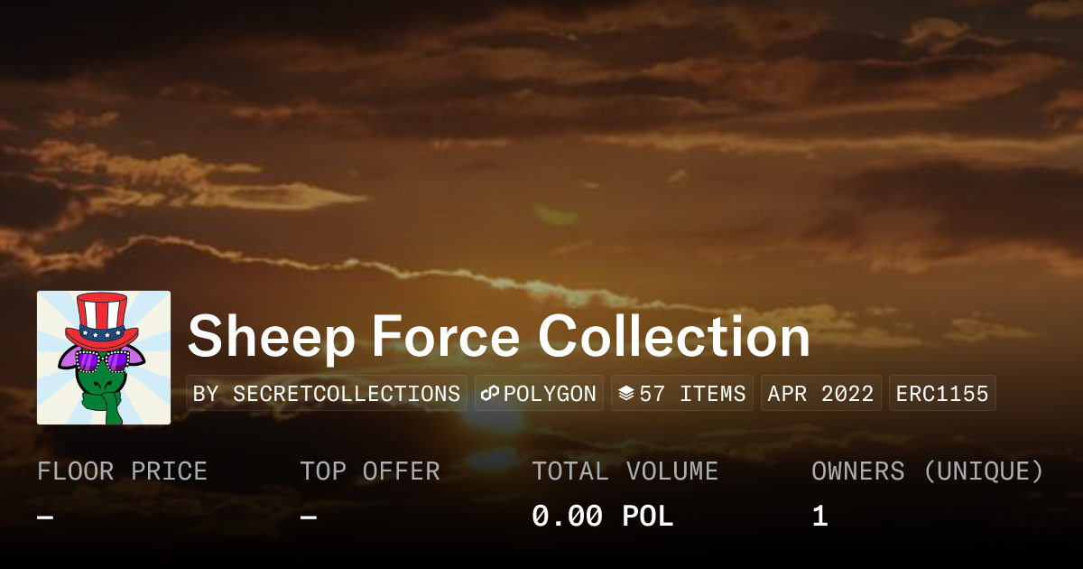 Sheep Force Collection - Collection | OpenSea