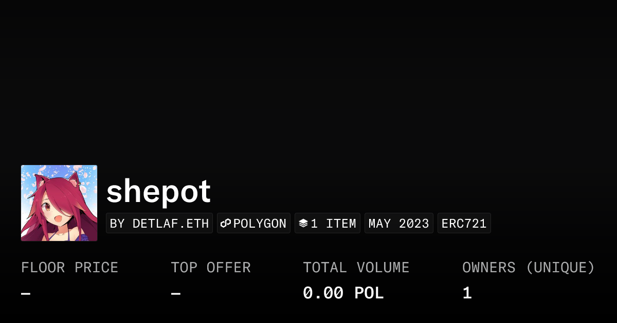 shepot - Collection | OpenSea