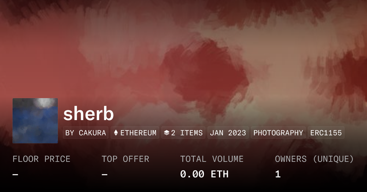 sherb - Collection | OpenSea