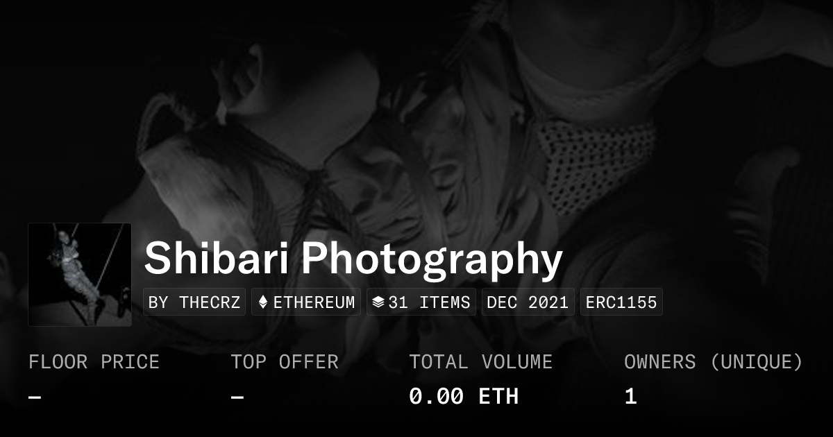 Shibari Photography - Collection | OpenSea