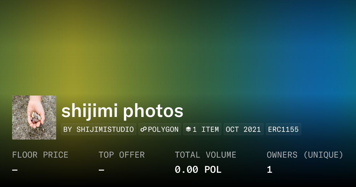 shijimi photos - Collection | OpenSea