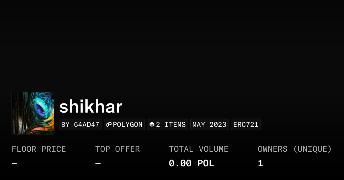 shikhar - Collection | OpenSea