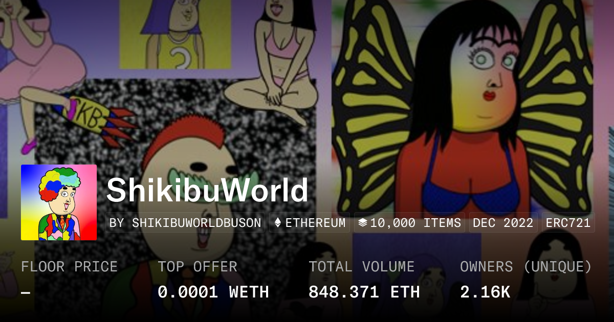 ShikibuWorld - Collection | OpenSea