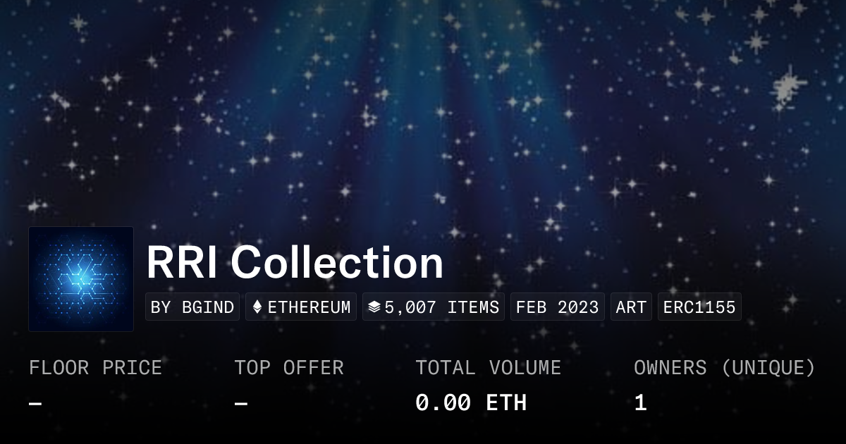 RRI Collection - Collection | OpenSea