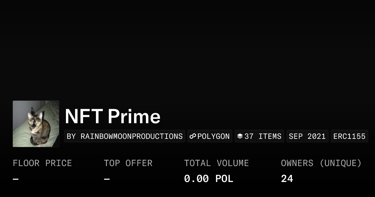 NFT Prime - Collection | OpenSea