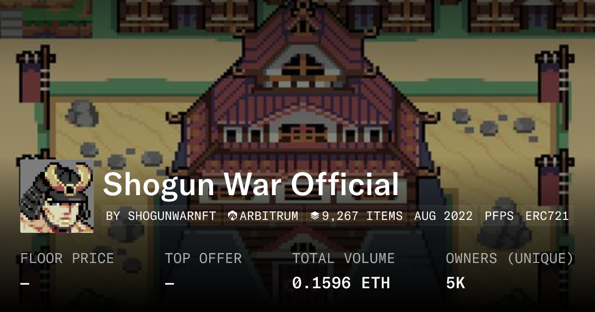 Shogun War Official - Collection | OpenSea