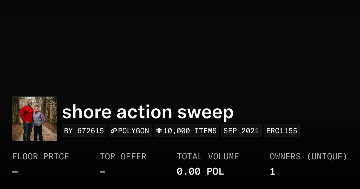 shore action sweep - Collection | OpenSea