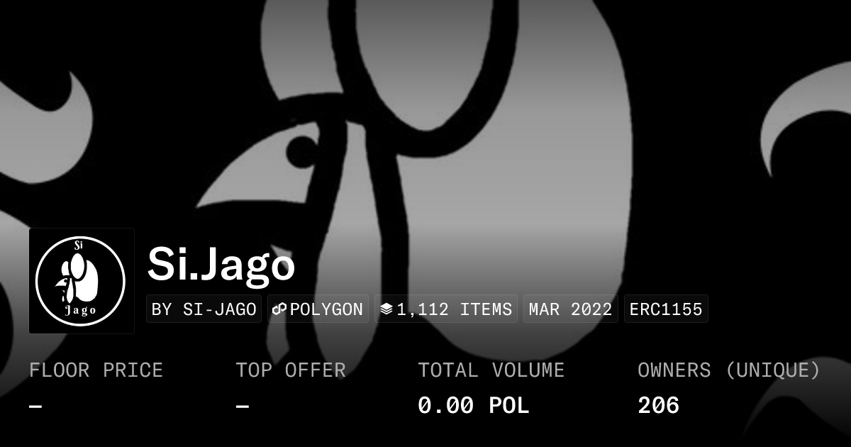 Si.Jago - Collection | OpenSea