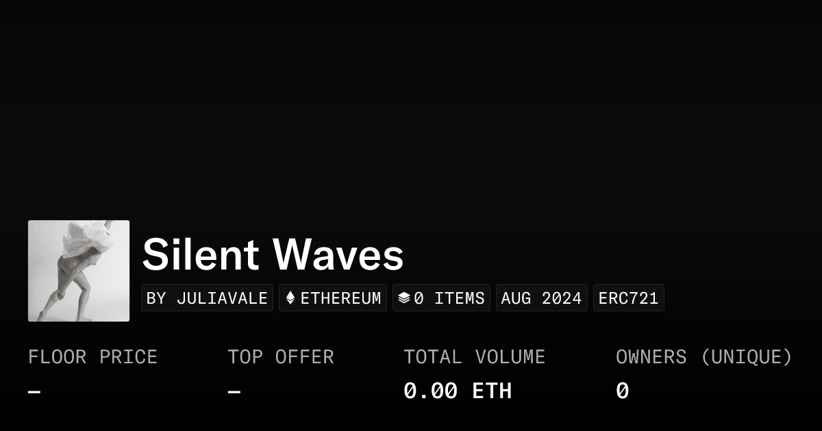 Silent Waves - Collection | OpenSea