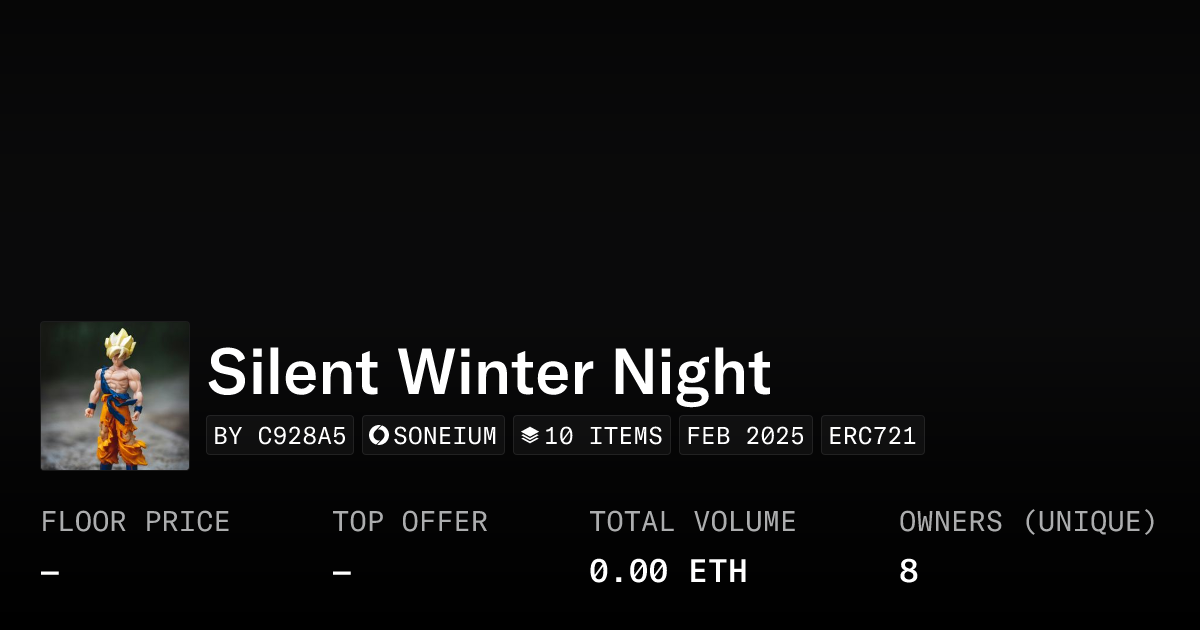 Silent Winter Night - Collection | OpenSea