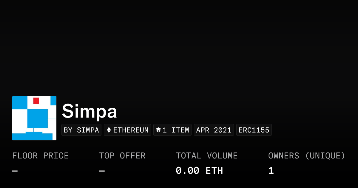 Simpa - Collection | OpenSea