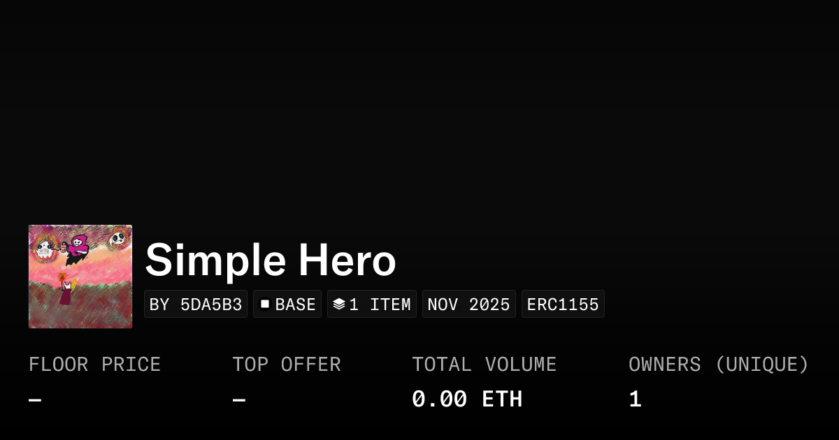 Simple Hero - Collection | OpenSea