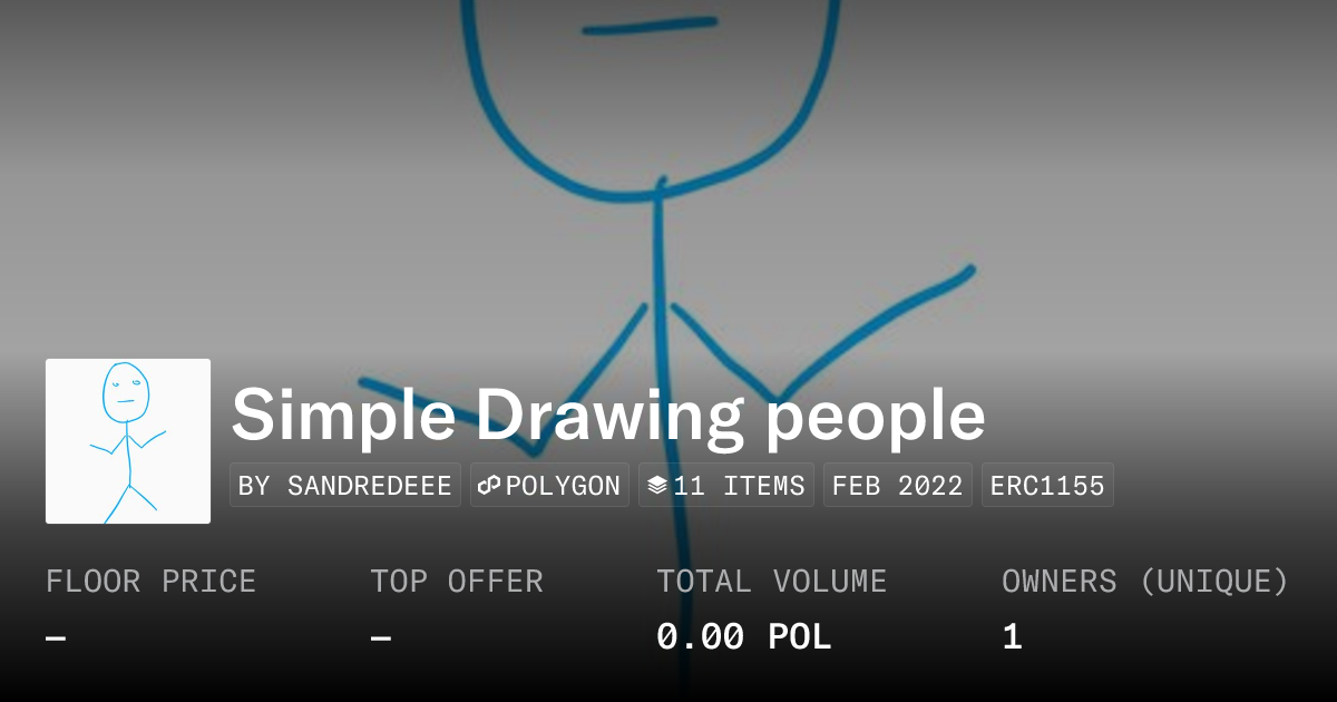 Simple Drawing people - Collection | OpenSea