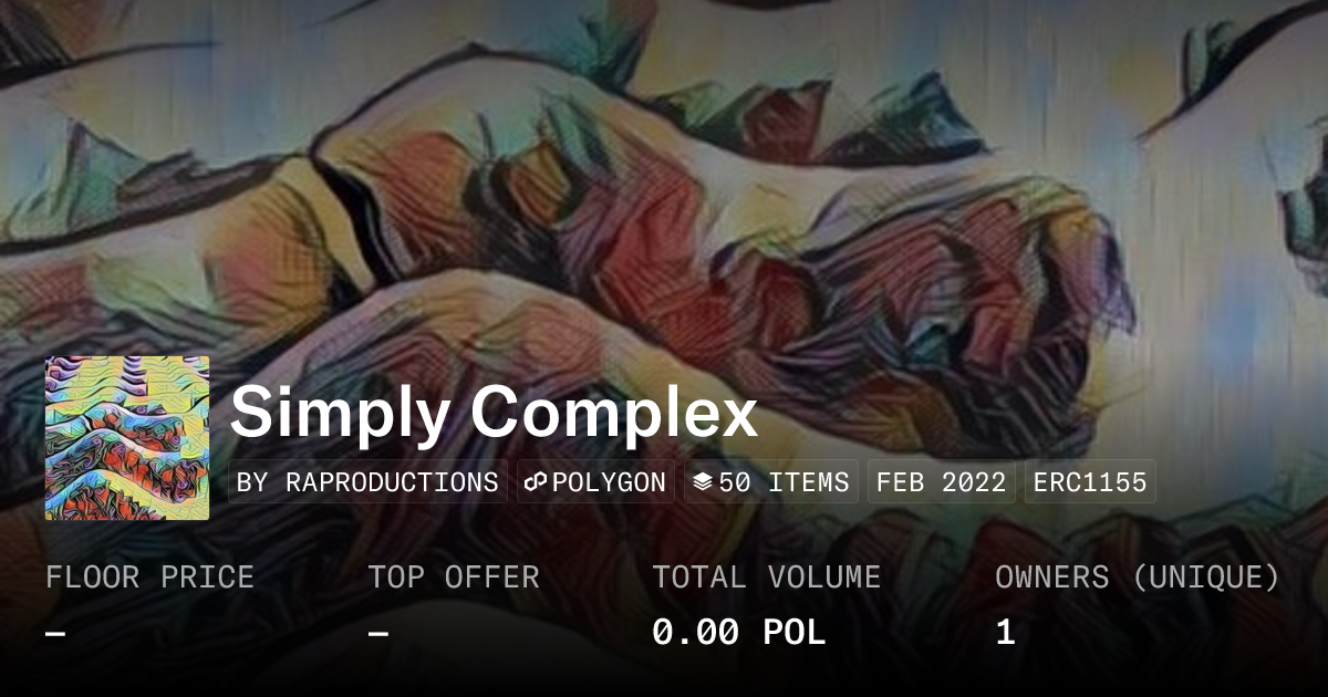 Simply Complex - Collection | OpenSea