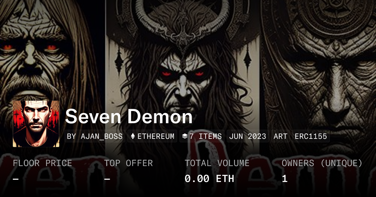 Seven Demon - Collection | OpenSea
