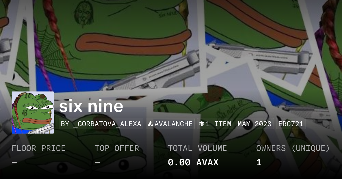 six nine - Collection | OpenSea