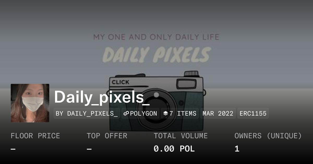 Daily_pixels_ - Collection | OpenSea