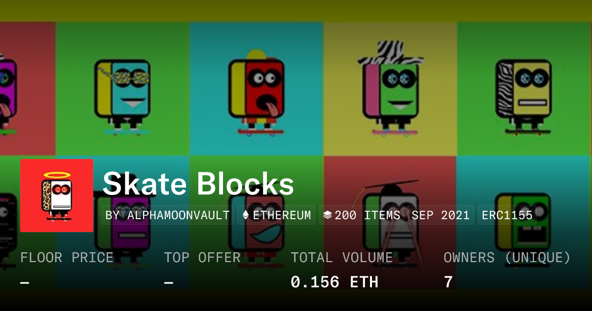 Skate Blocks - Collection | OpenSea