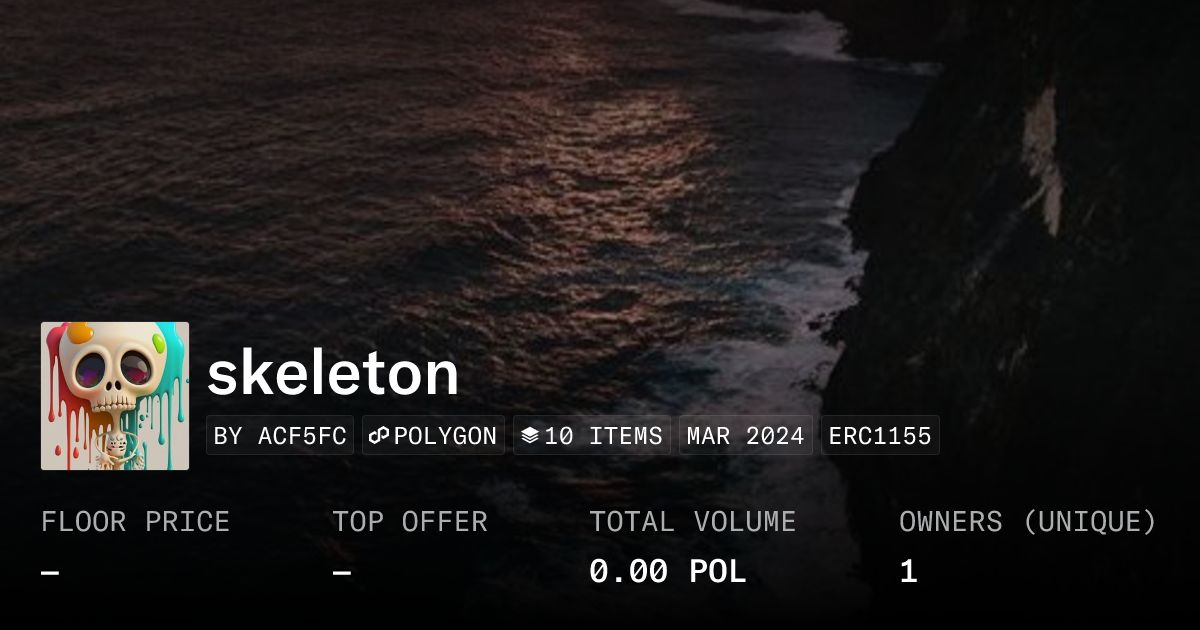 skeleton - Collection | OpenSea