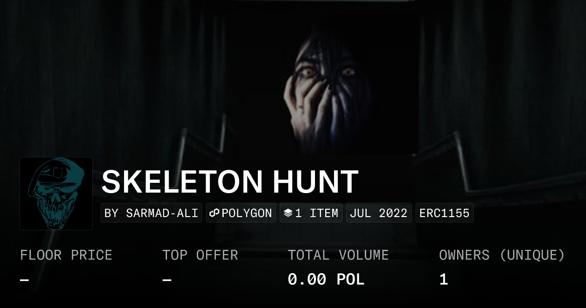 SKELETON HUNT - Collection | OpenSea