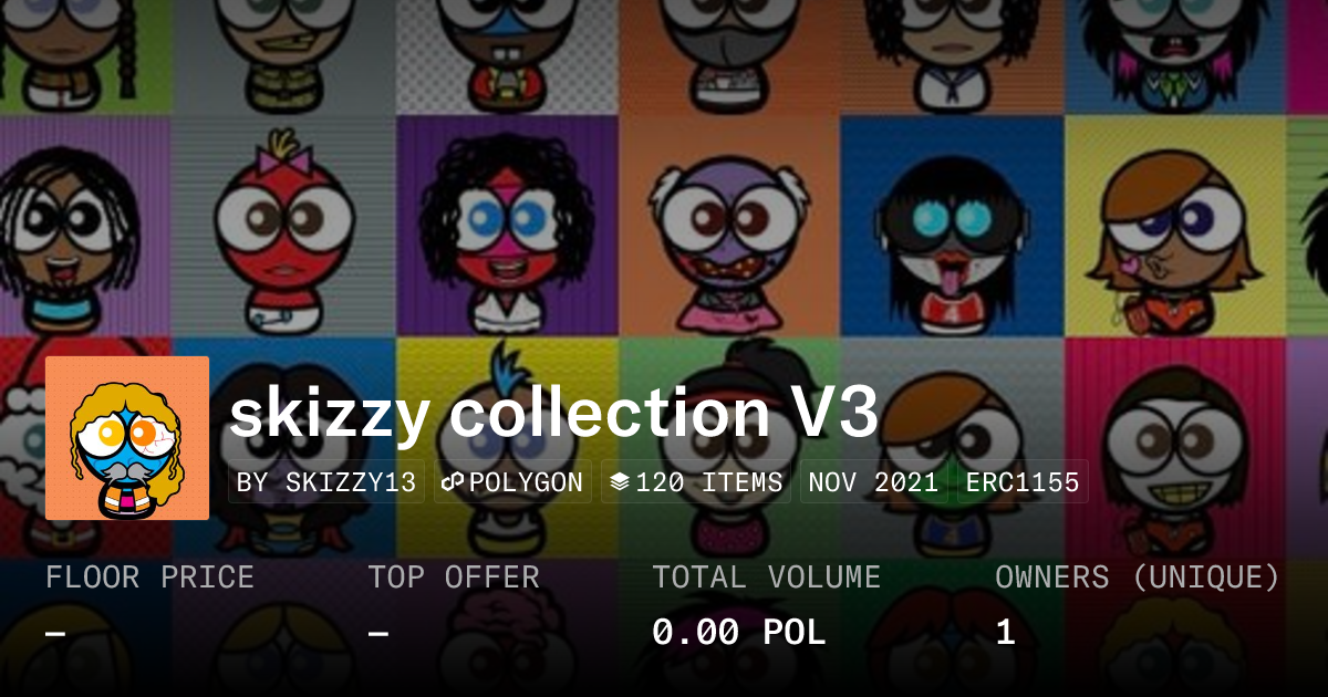 skizzy collection V3 - Collection | OpenSea