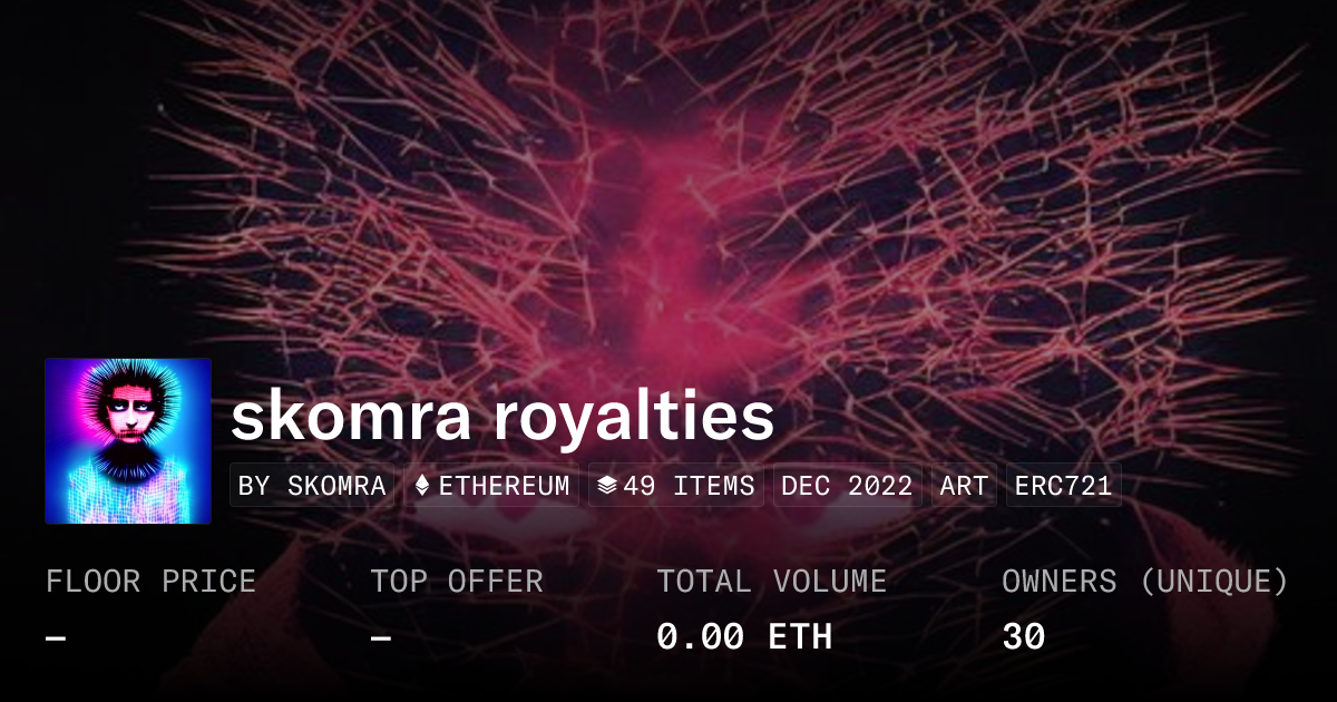 skomra royalties - Collection | OpenSea