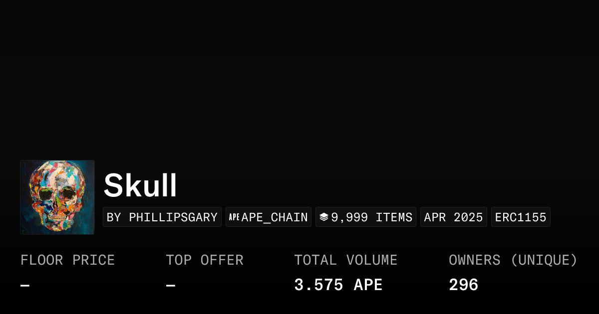 Skull - Collection | OpenSea