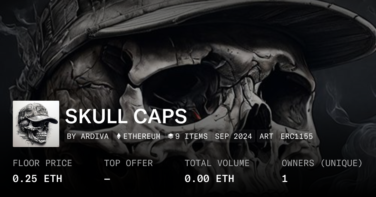SKULL CAPS - Collection | OpenSea
