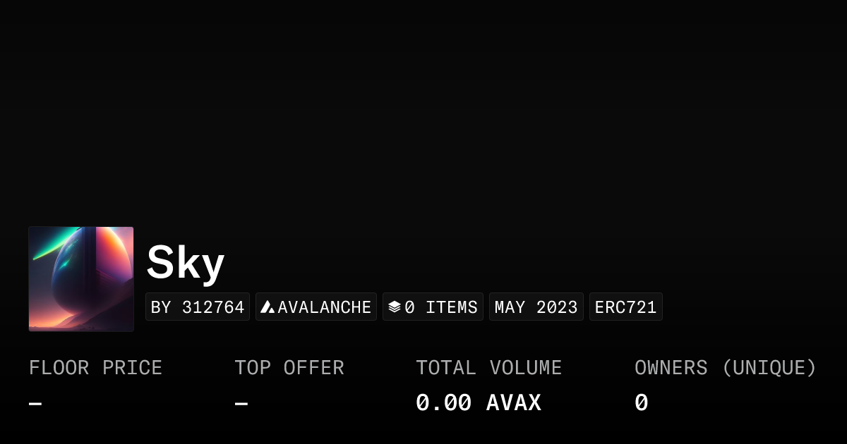 Sky - Collection | OpenSea