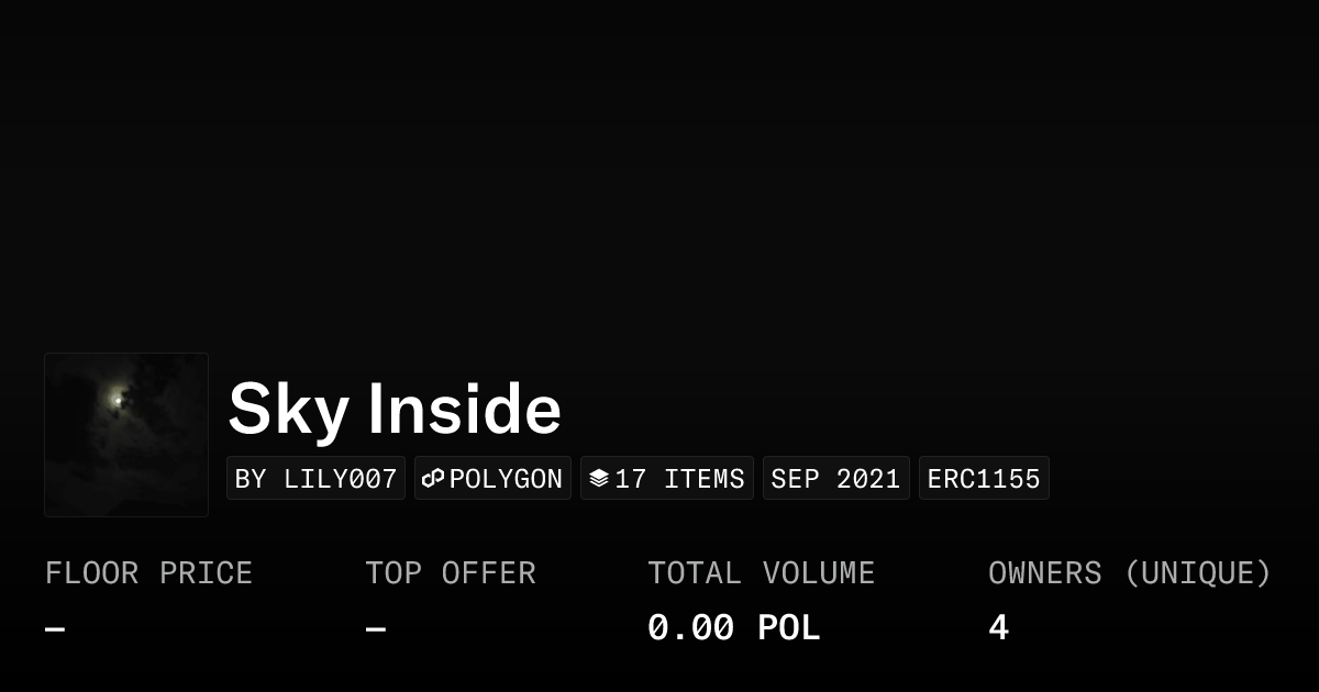 Sky Inside - Collection | OpenSea