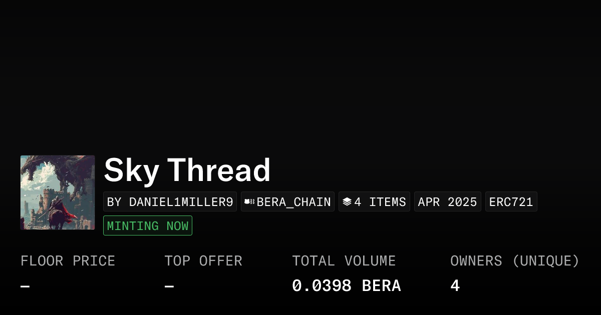 Sky Thread - Collection | OpenSea