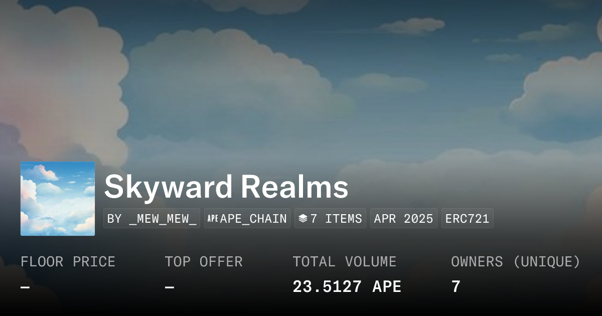 Skyward Realms - Collection | OpenSea