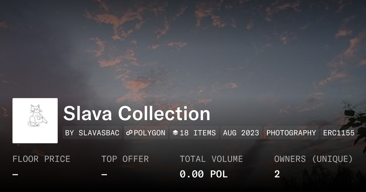 Slava Collection - Collection | OpenSea