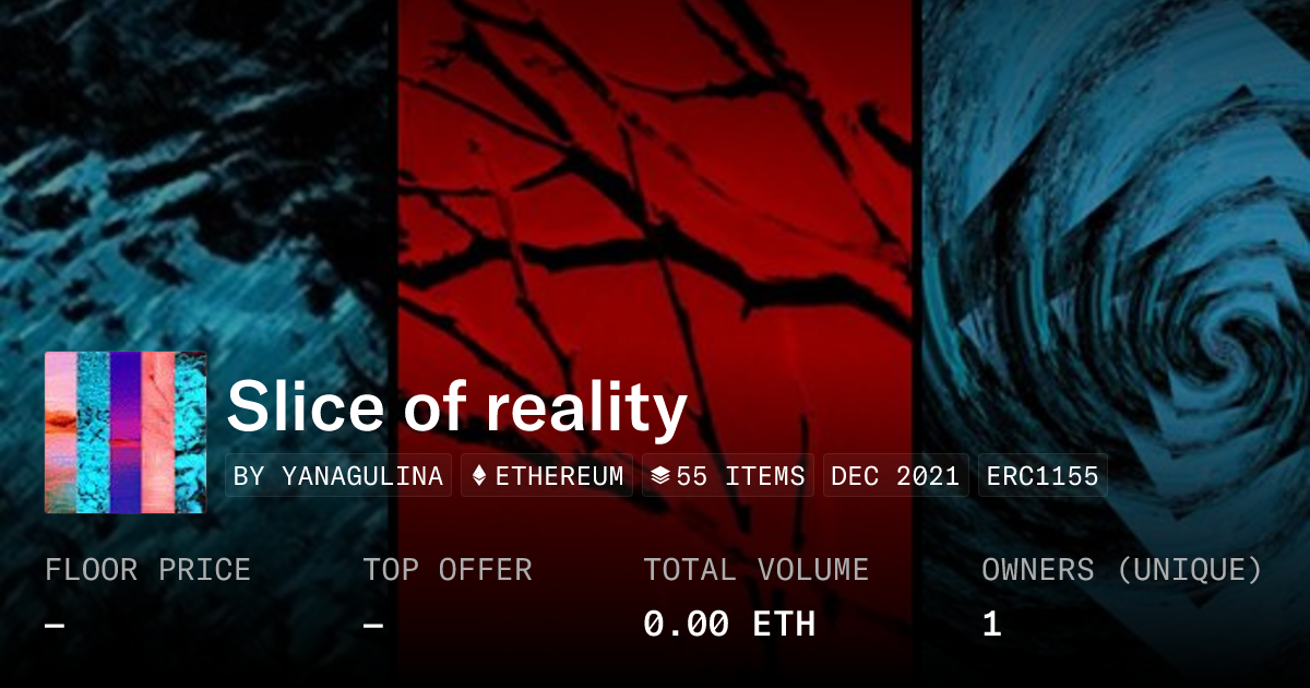 Slice of reality - Collection | OpenSea