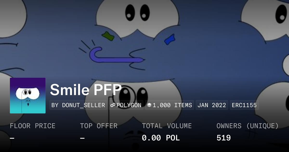 Smile PFP - Collection | OpenSea