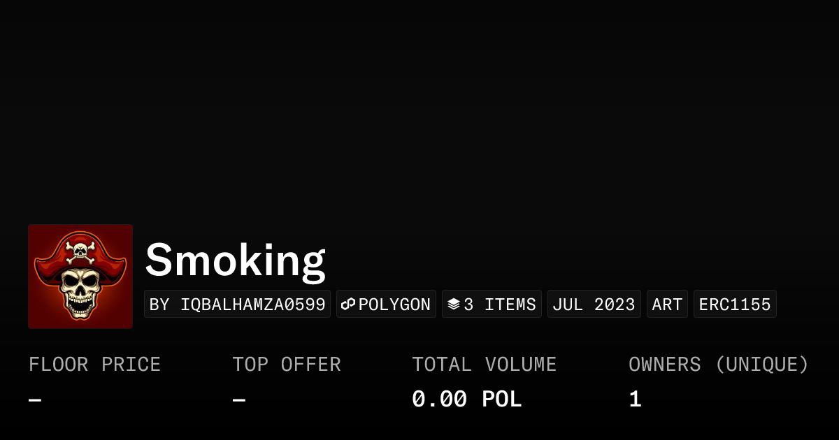 Smoking - Collection | OpenSea