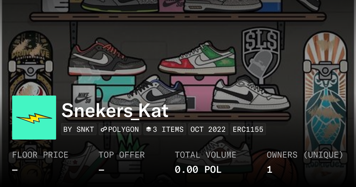 Snekers_Kat - Collection | OpenSea