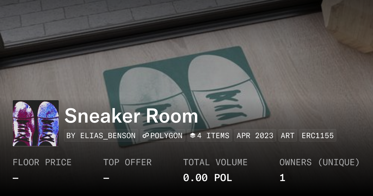 Sneaker Room - Collection | OpenSea