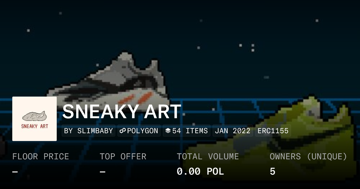 SNEAKY ART - Collection | OpenSea