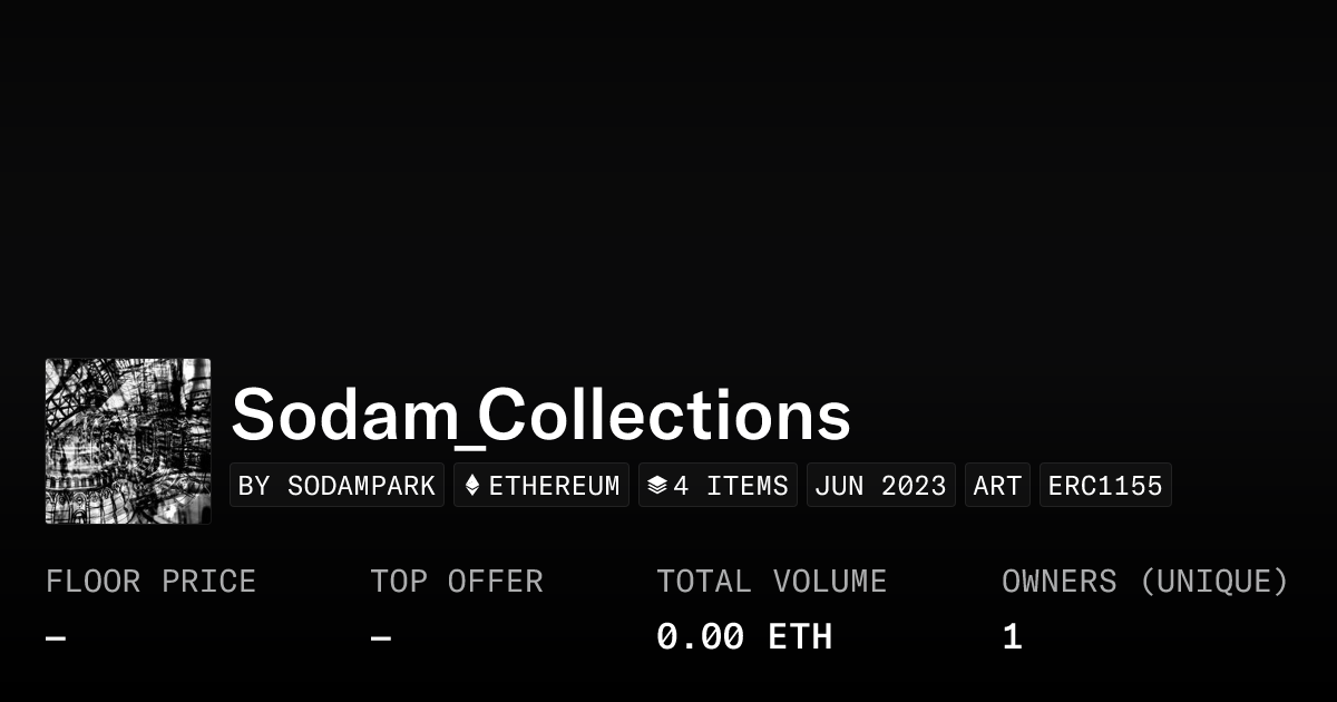 Sodam_Collections - Collection | OpenSea