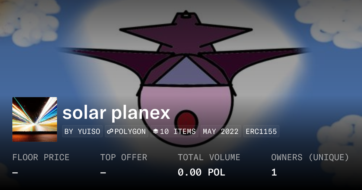 solar planex - Collection | OpenSea