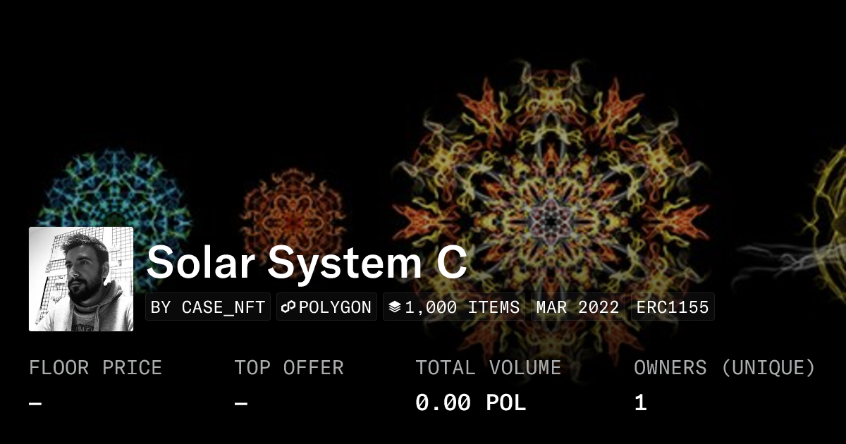 Solar System C - Collection | OpenSea