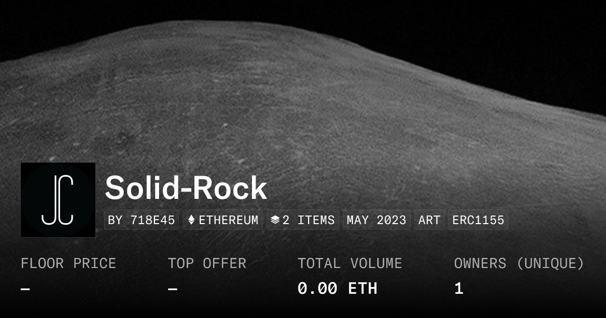 Solid-Rock - Collection | OpenSea