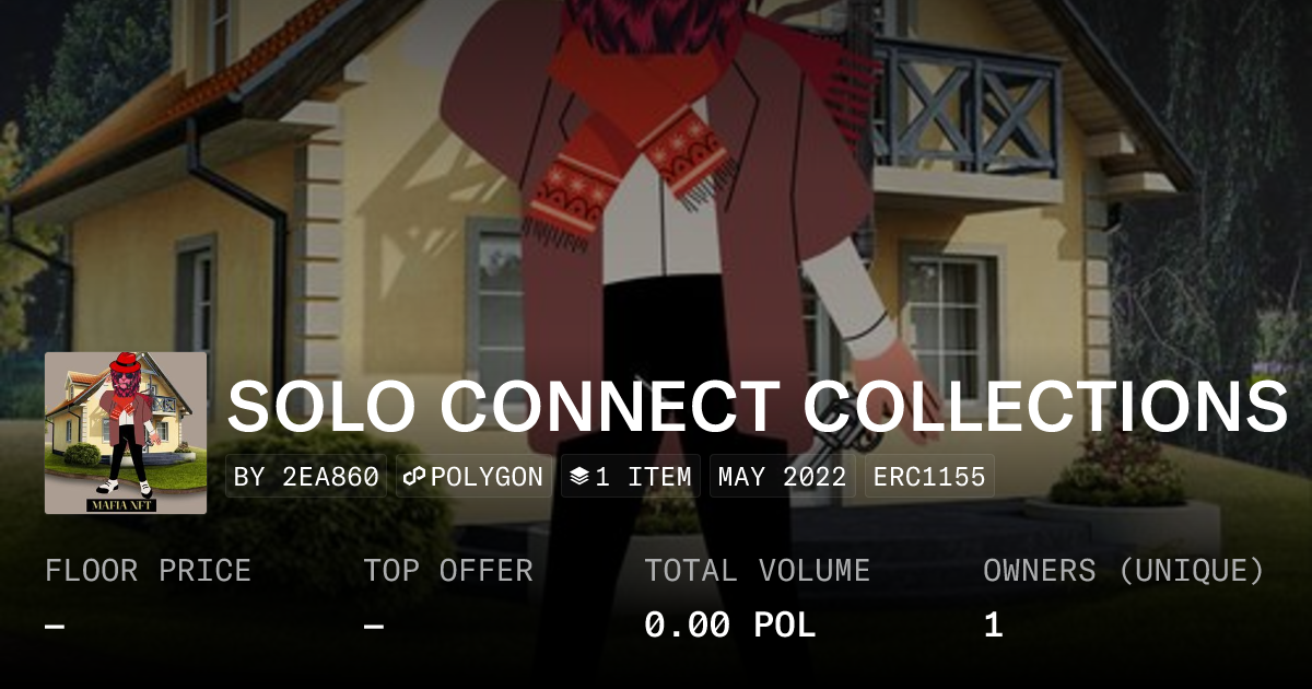 SOLO CONNECT COLLECTIONS - Collection | OpenSea