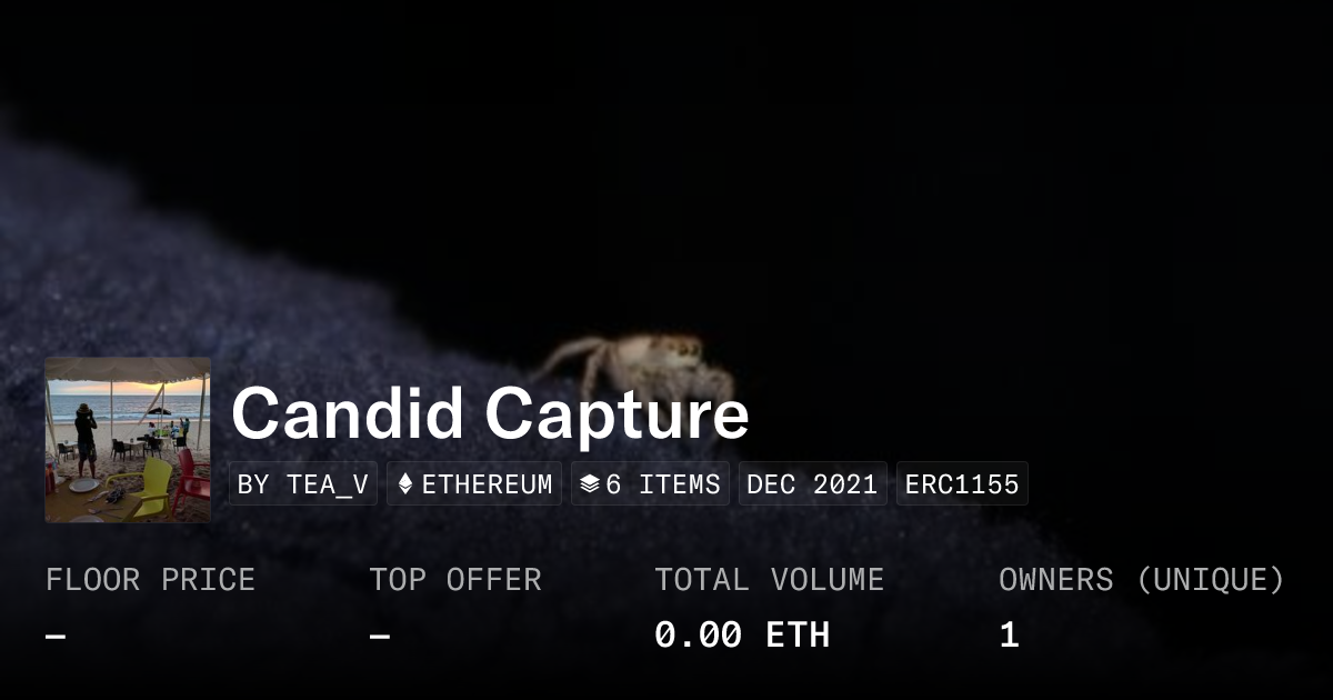 Candid Capture - Collection | OpenSea