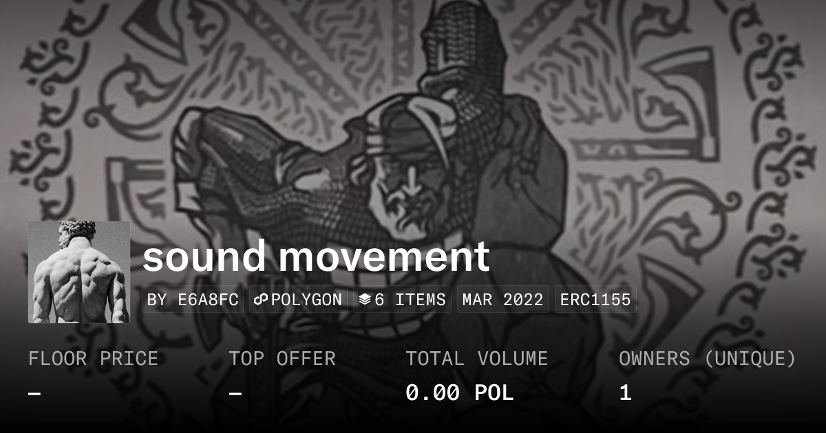 sound movement - Collection | OpenSea