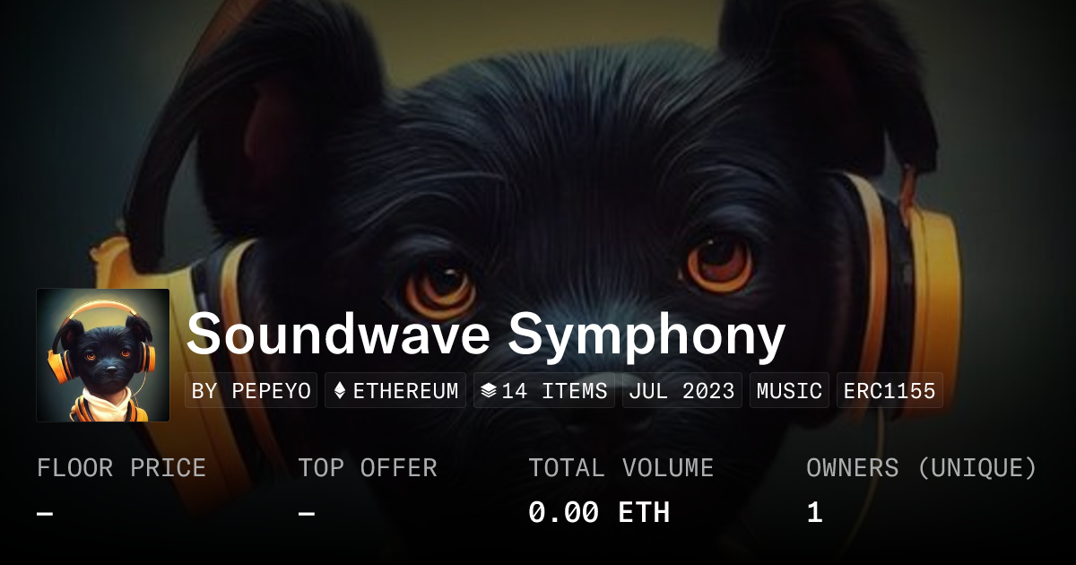 Soundwave Symphony - Collection | OpenSea