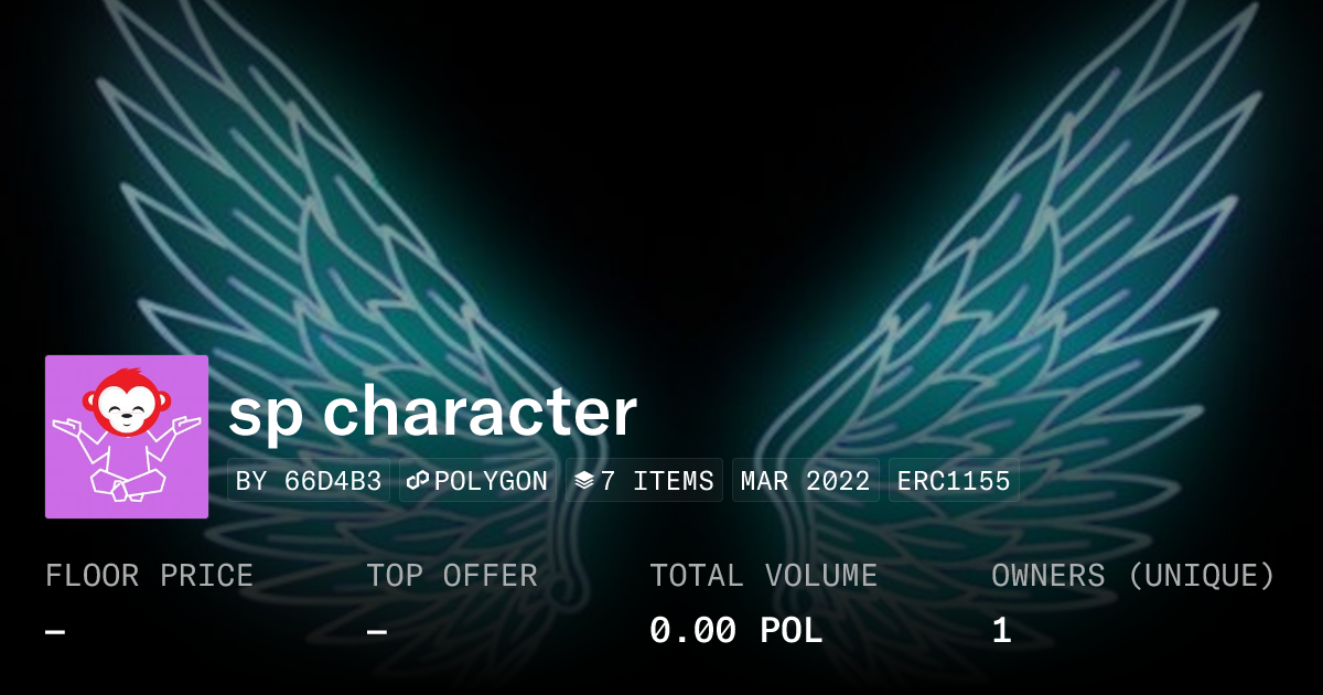 sp character - Collection | OpenSea