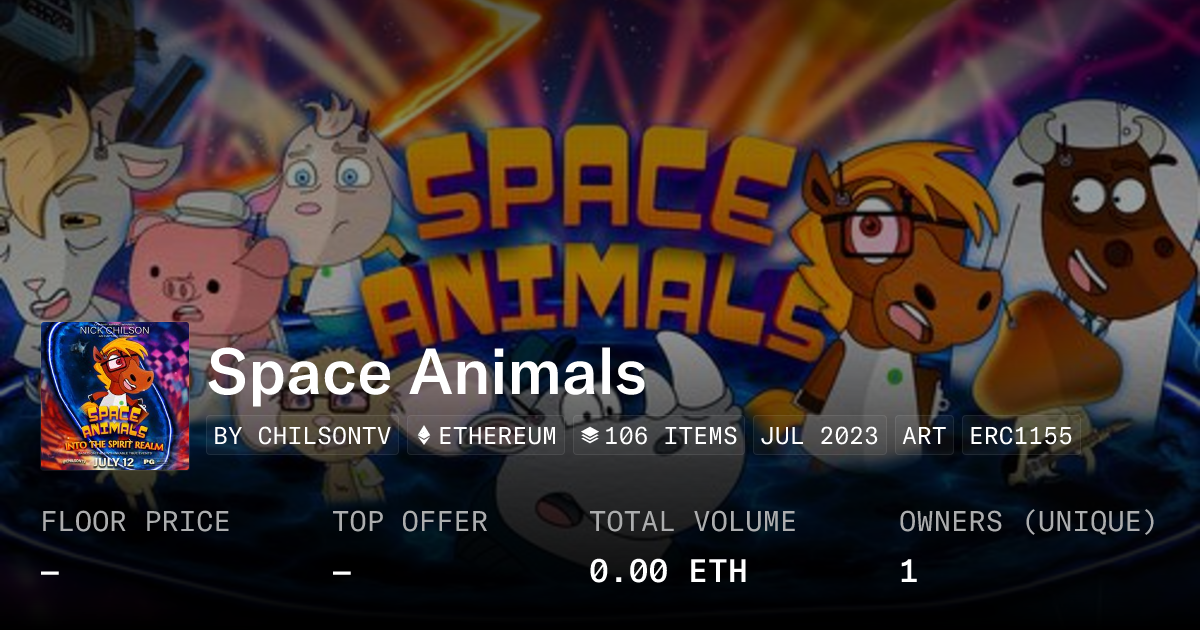 Space Animals - Collection | OpenSea